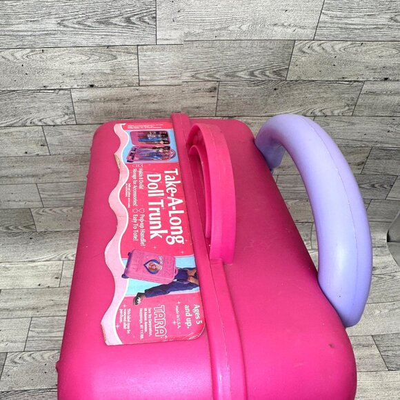 Barbie | Toys | 998 Mattel Barbie Vintage Takealong Doll Trunk Wpop Up ...